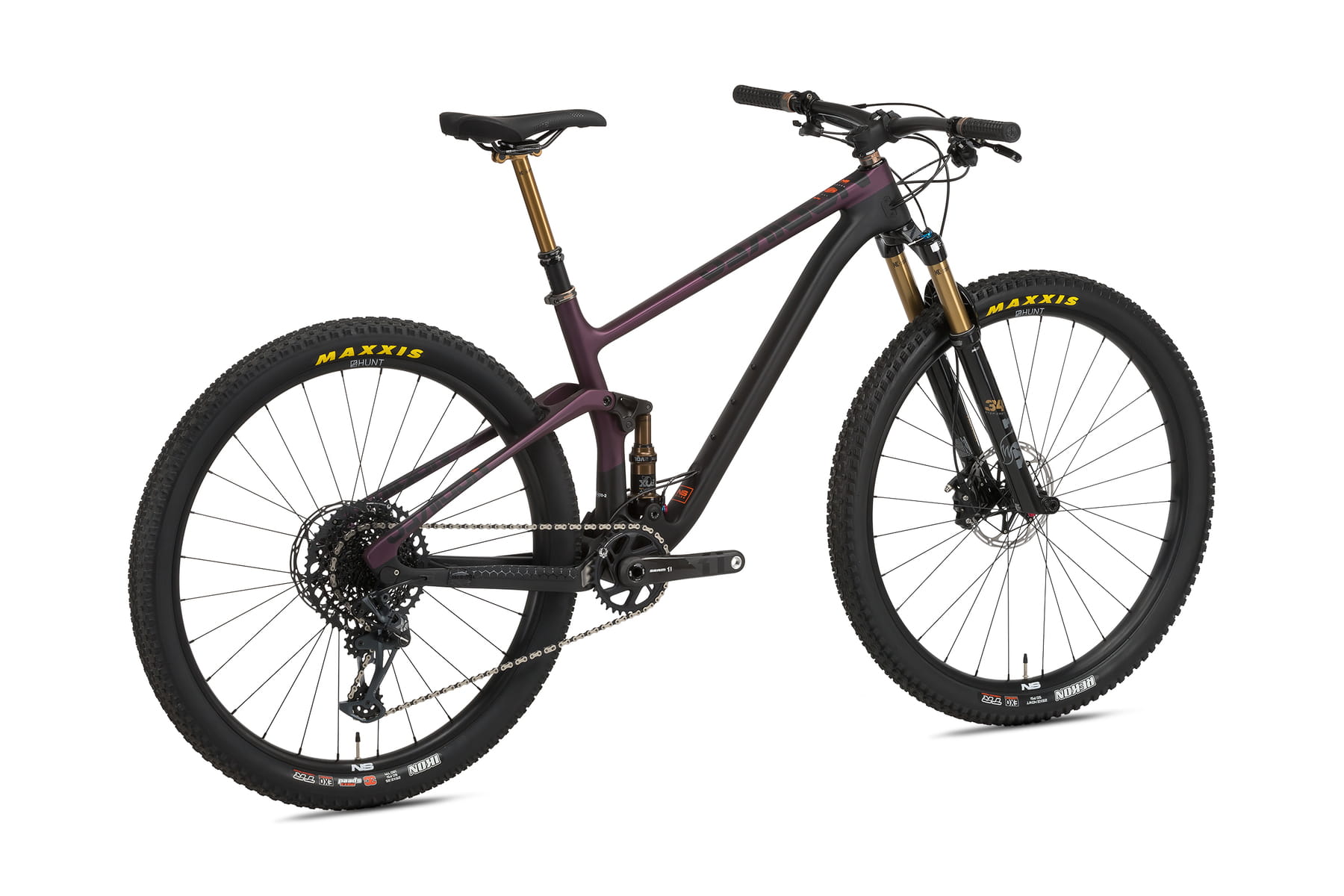 Rower NS Bikes Synonym TR 1 - Black/Eggplant Bike-RS